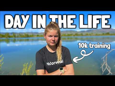 I'm Racing a 10k || day in the life, 20 mile long run, core routine ...