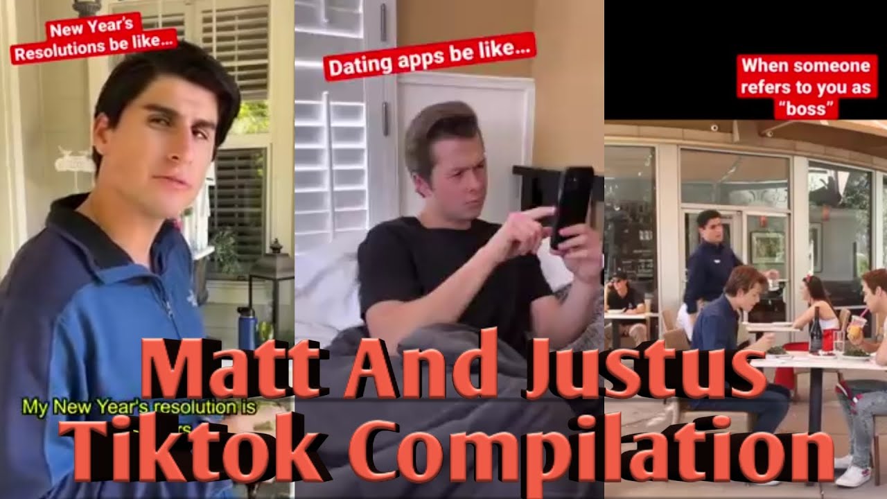 Matt And Justus Tiktok video Compilation 😂 Ep 1 - YouTube
