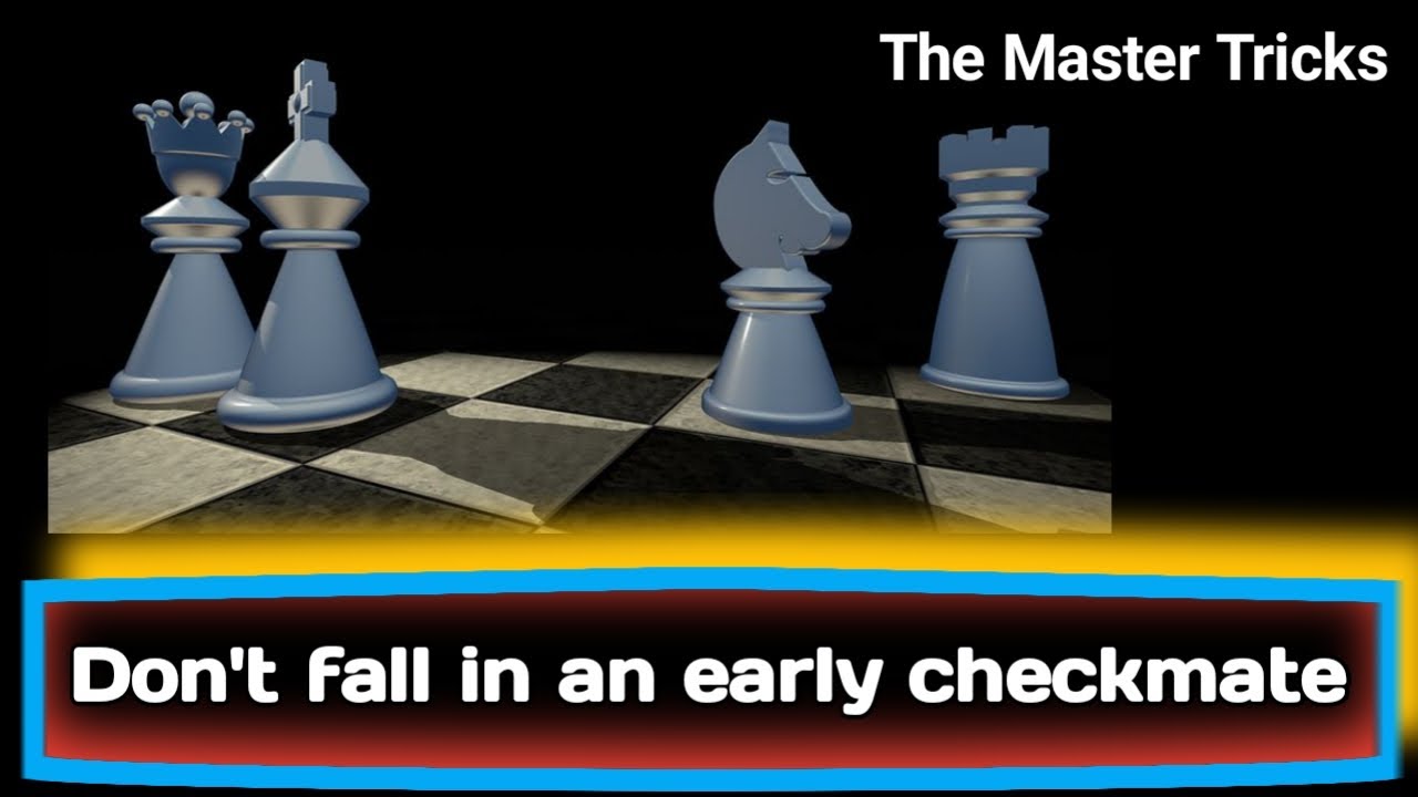 Don't fall in a early checkmate । best checkmate tricks । queen's ...