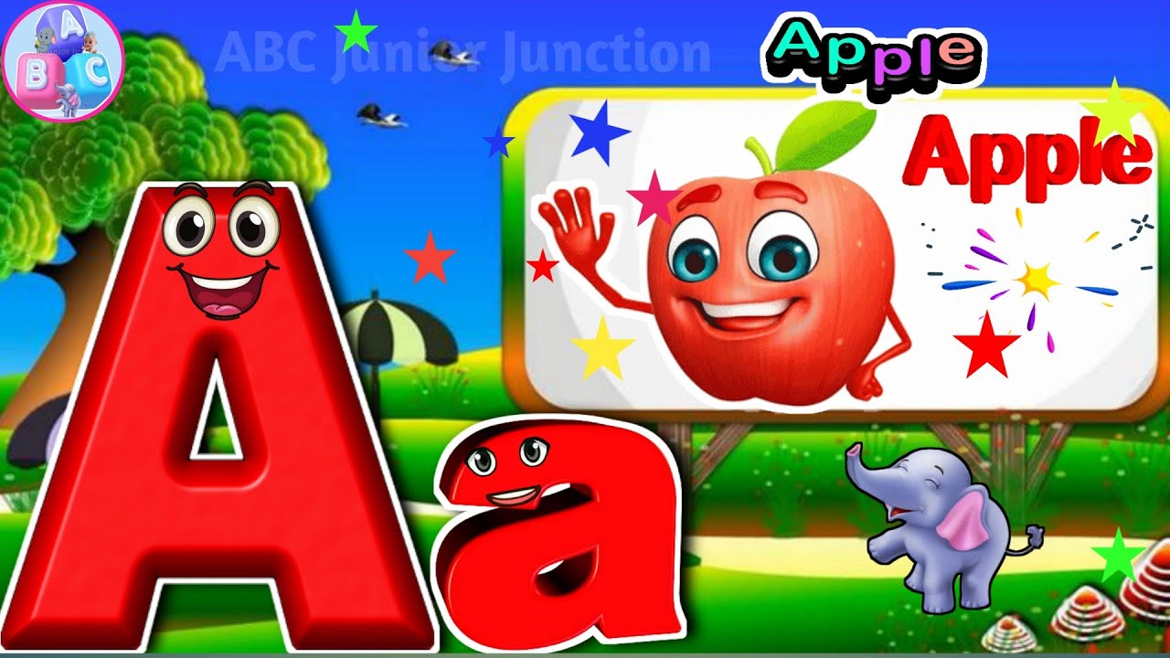 Phonics Song /ABC Song / A for Apple /Tiny Tots / Shapes / Colour ...