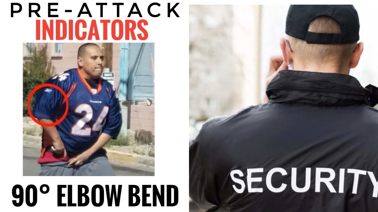 Private Security Guard Pat-Downs and the 90° Elbow Pre-attack Indicator #securityguardtraining ...