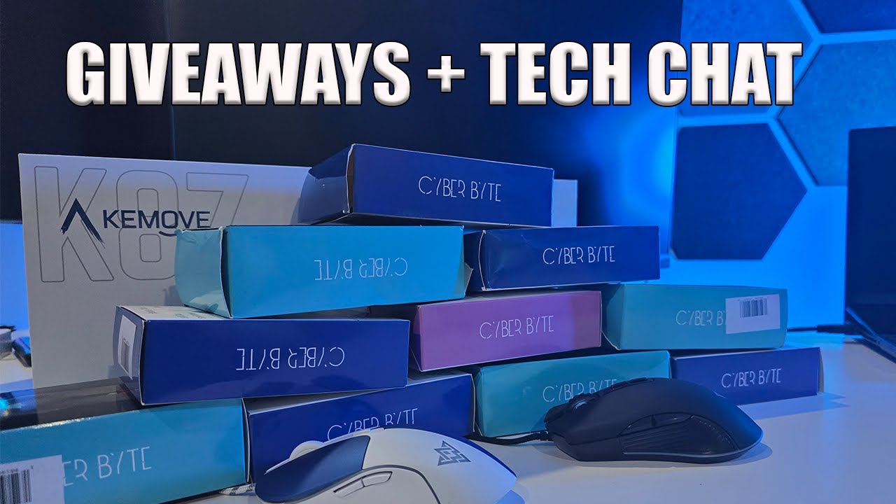 Tech Chat #5 LIVE! Budget Mice + Keyboards! - YouTube