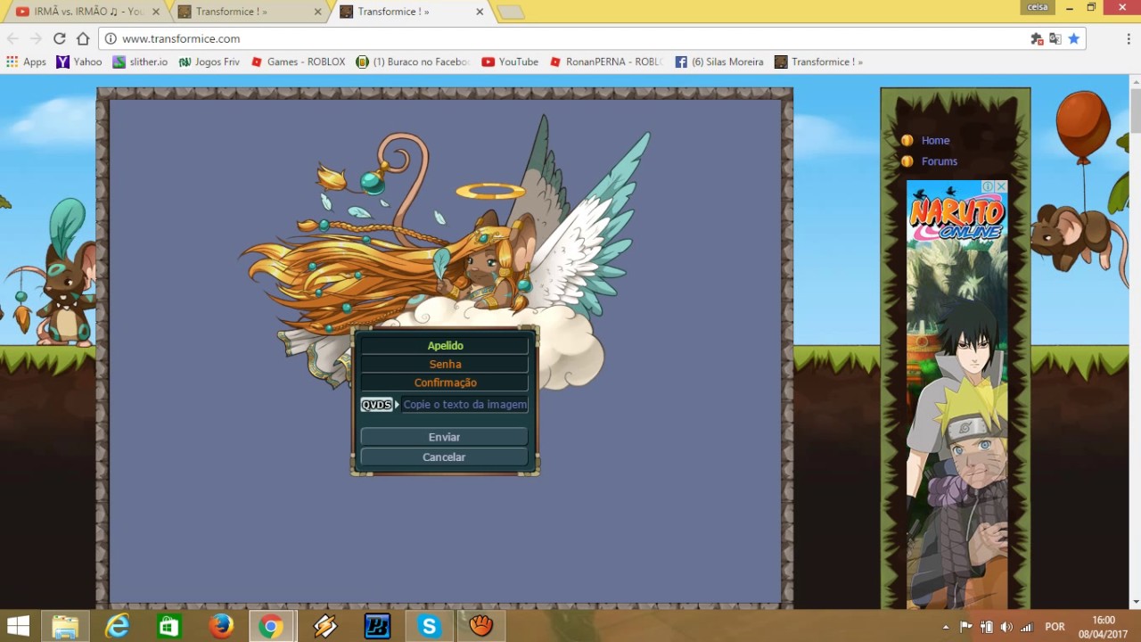 tutorial como fazer uma conta no transformice - YouTube