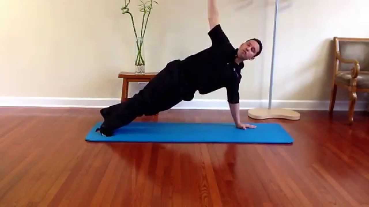 Core Stabilization: Pilates Twist - YouTube