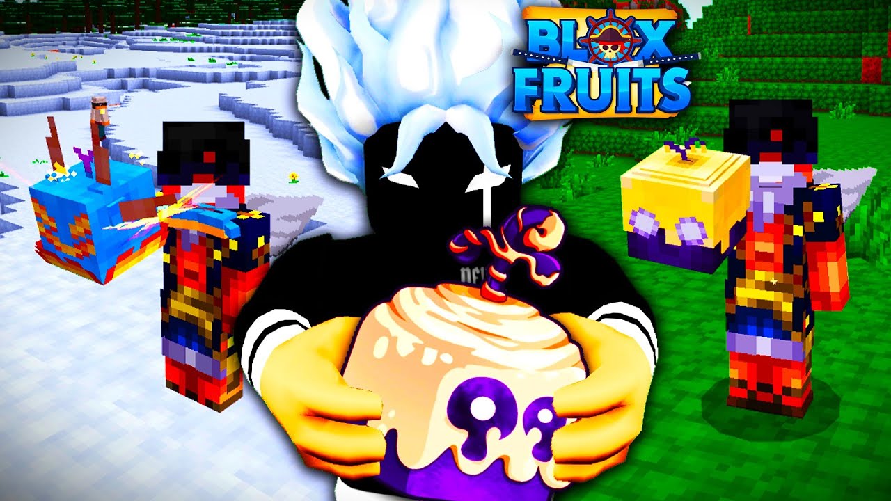 ESTO ES REAL... BLOX FRUITS en MINECRAFT EL MEJOR MOD😮 PIECE FRUITS - YouTube