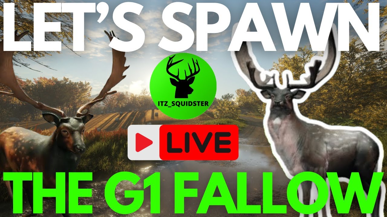 Let's SPAWN the Fallow Deer GREATONE!! - Call of the Wild (Live) - YouTube
