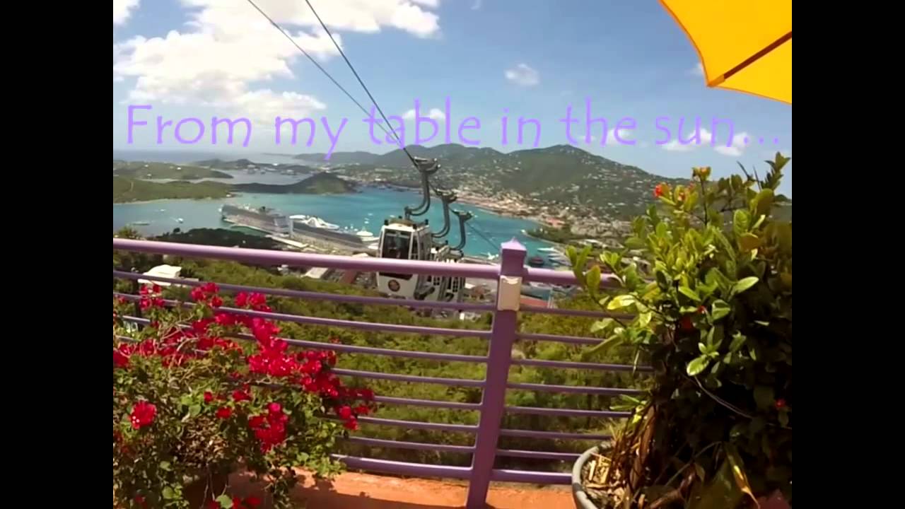 St. Thomas Sky Tram to Paradise Point - YouTube