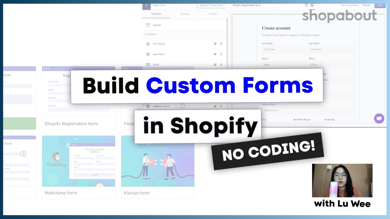 Powerful Contact Form Builder App Install And Setup Tutorial Build Custom Forms In Shopify 2022