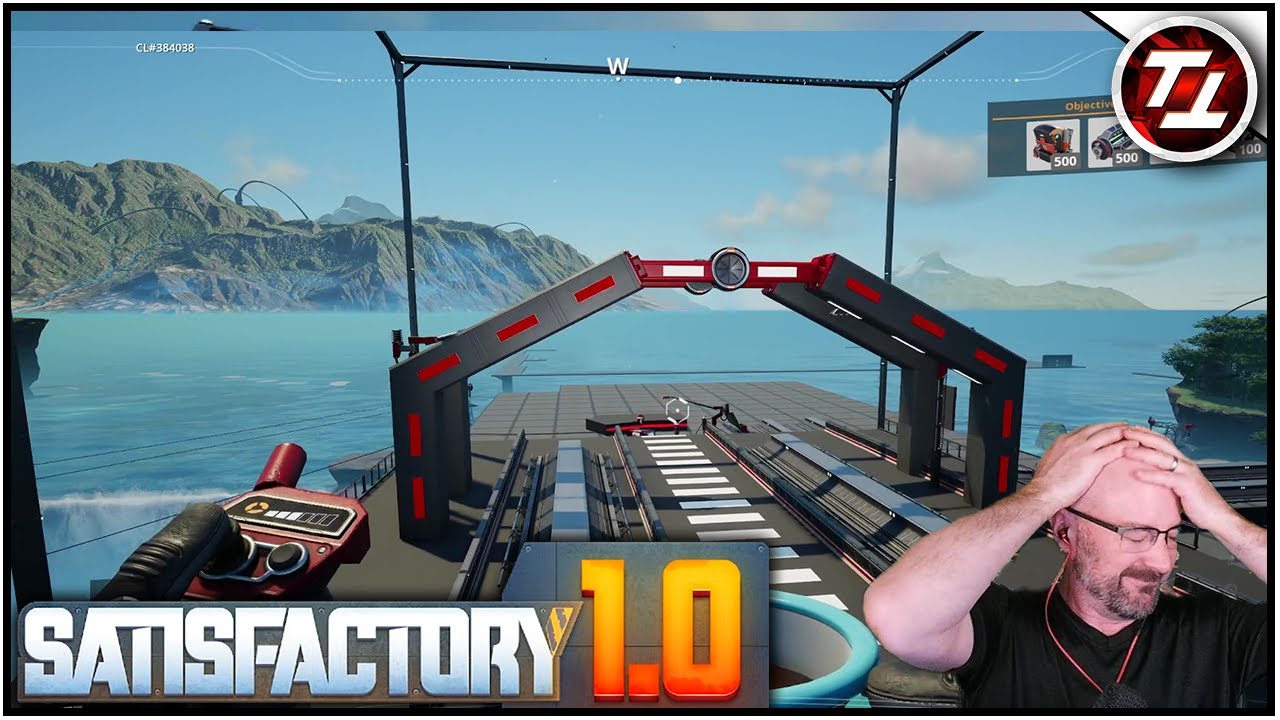 Satisfactory - Designing the Rail Network Blueprints - YouTube