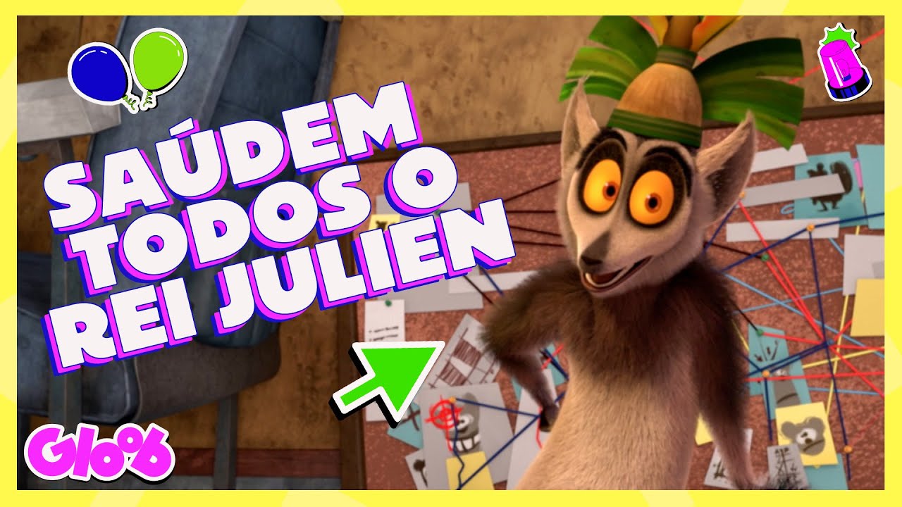 [TRAILER OFICIAL] ESTREIA DE SAÚDEM TODOS O REI JULIEN NO GLOOB ...
