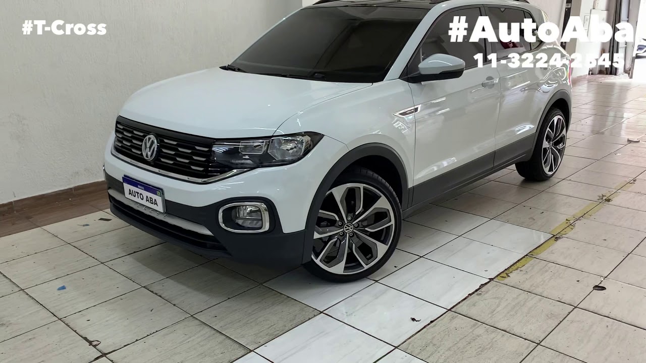 Volkswagen T-CROSS PCD Instalamos Rodas Aro 19 Envelopamento de Teto ...