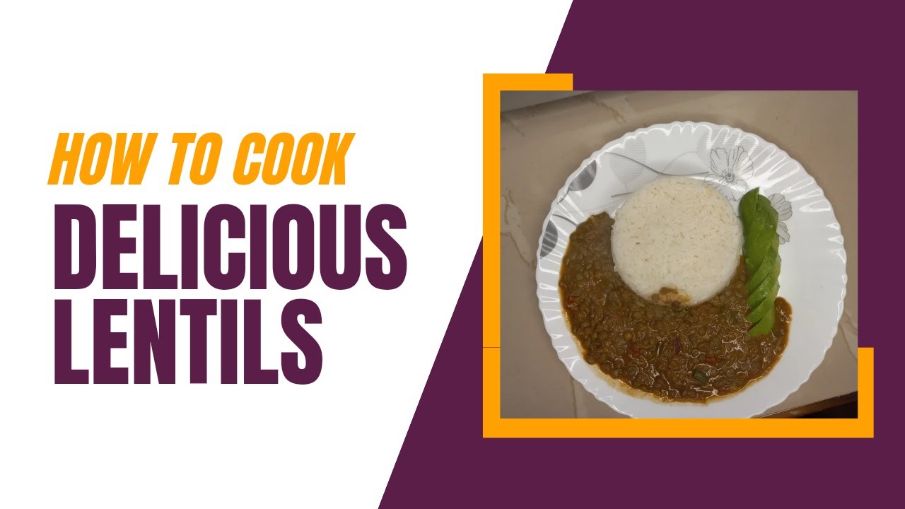 Coconut Lentil (Kamande) curry//How to cook delicious lentil (Kamande ...