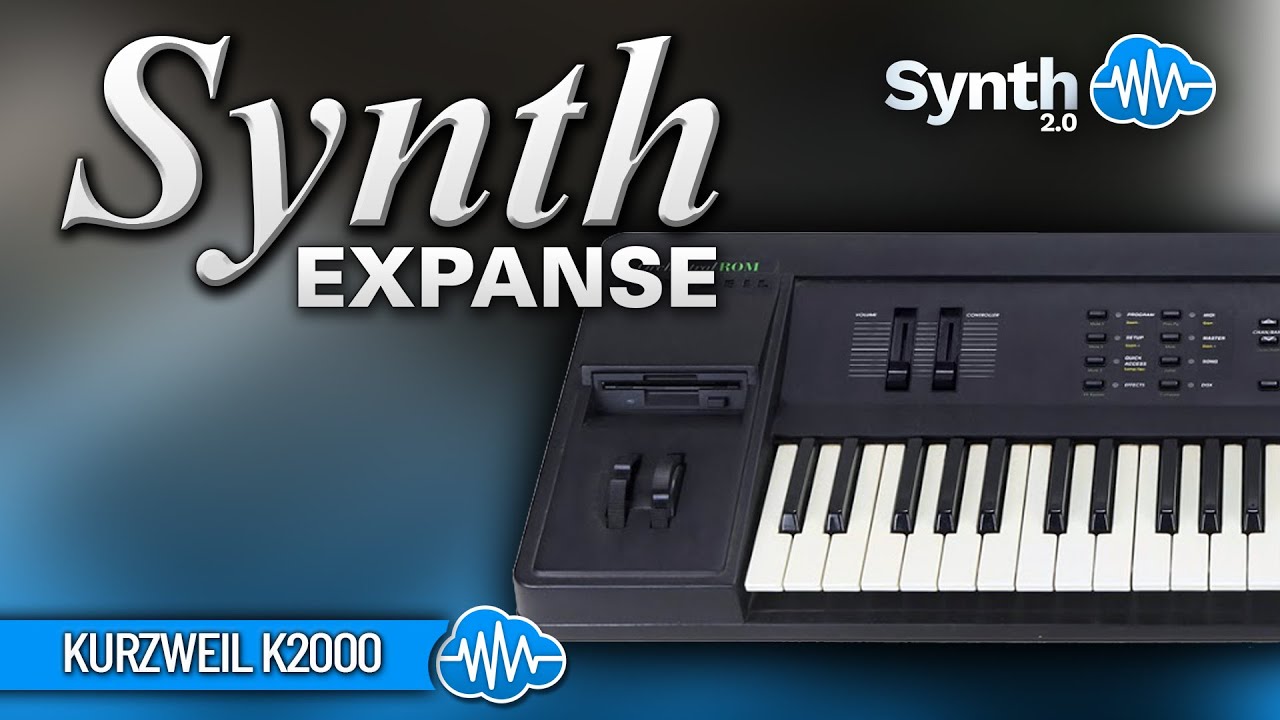 SYNTH EXPANSE (80 new sounds) | SOUND LIBRARY | KURZWEIL K2000 - YouTube