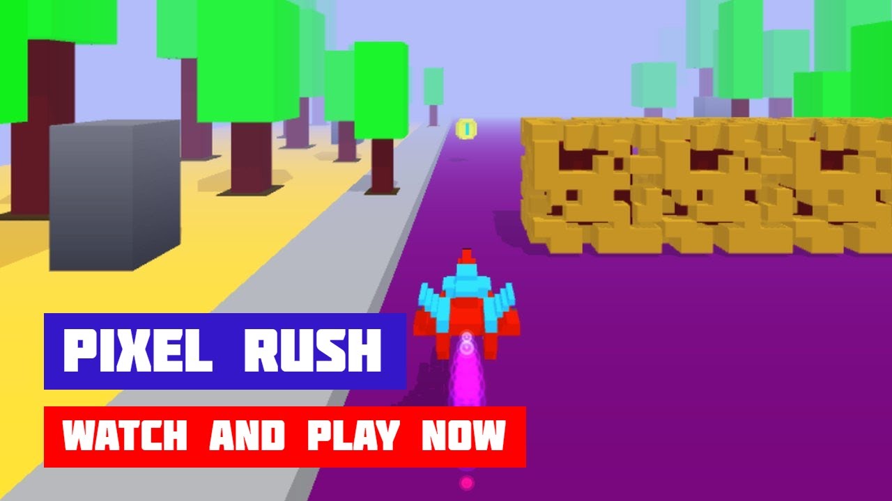 Pixel Rush · Game · Gameplay - YouTube