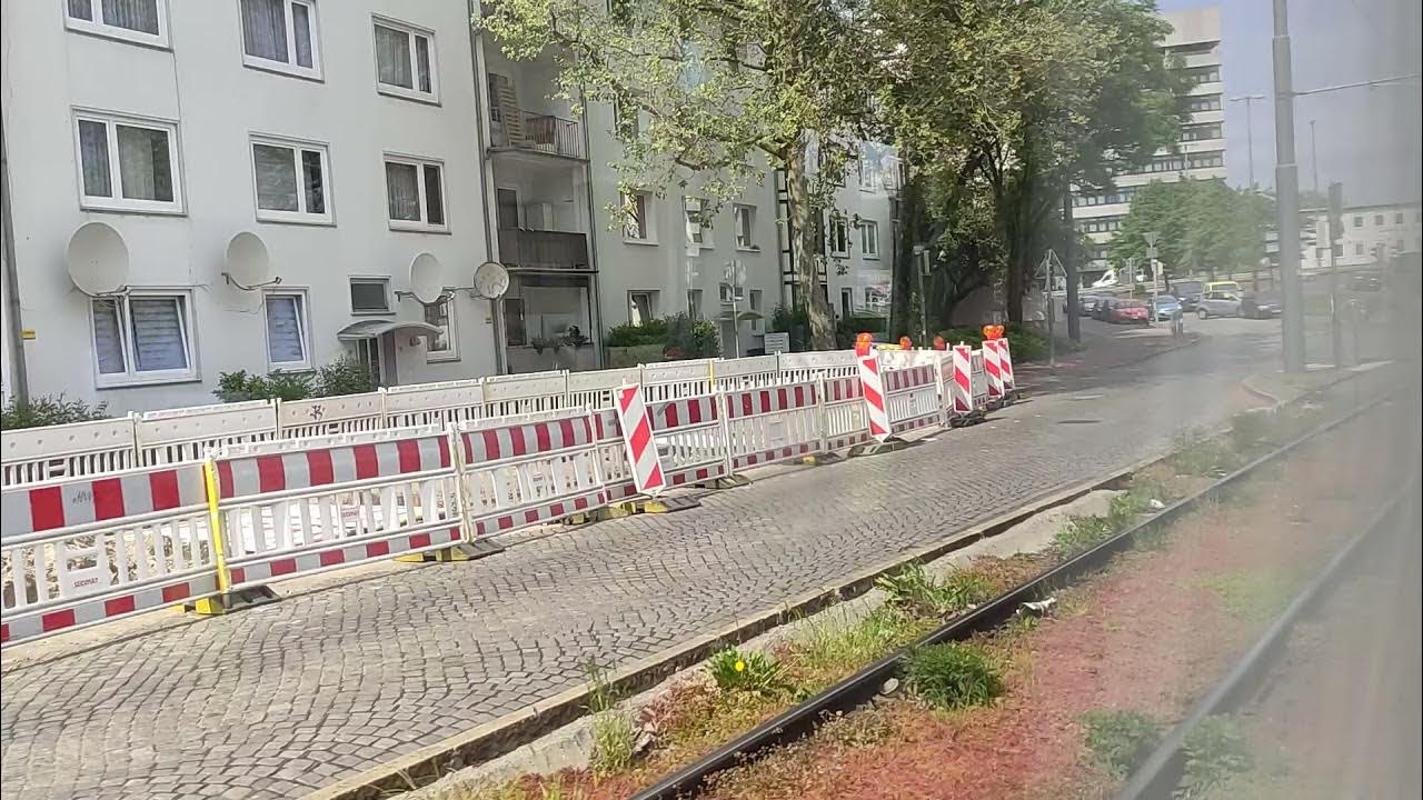 BSAG Bremen Linie 1E/E Mitfahrt Strassenbahn (Von Obernstraße bis Bremen HBF/City/GT8N-1) - YouTube