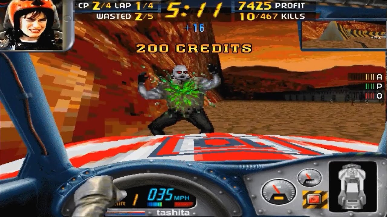 Carmageddon (1997) Windows 95, MS-DOS Gameplay HD 60fps - YouTube