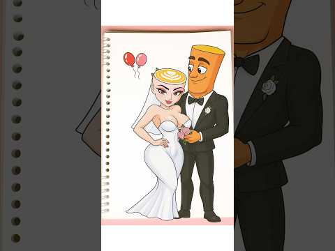 BRAINROT WEDDING TUNG TUNG TUNG SAHUR and TUNG TUNG TUNG SAHUR #asmr #brainrot #satisfying