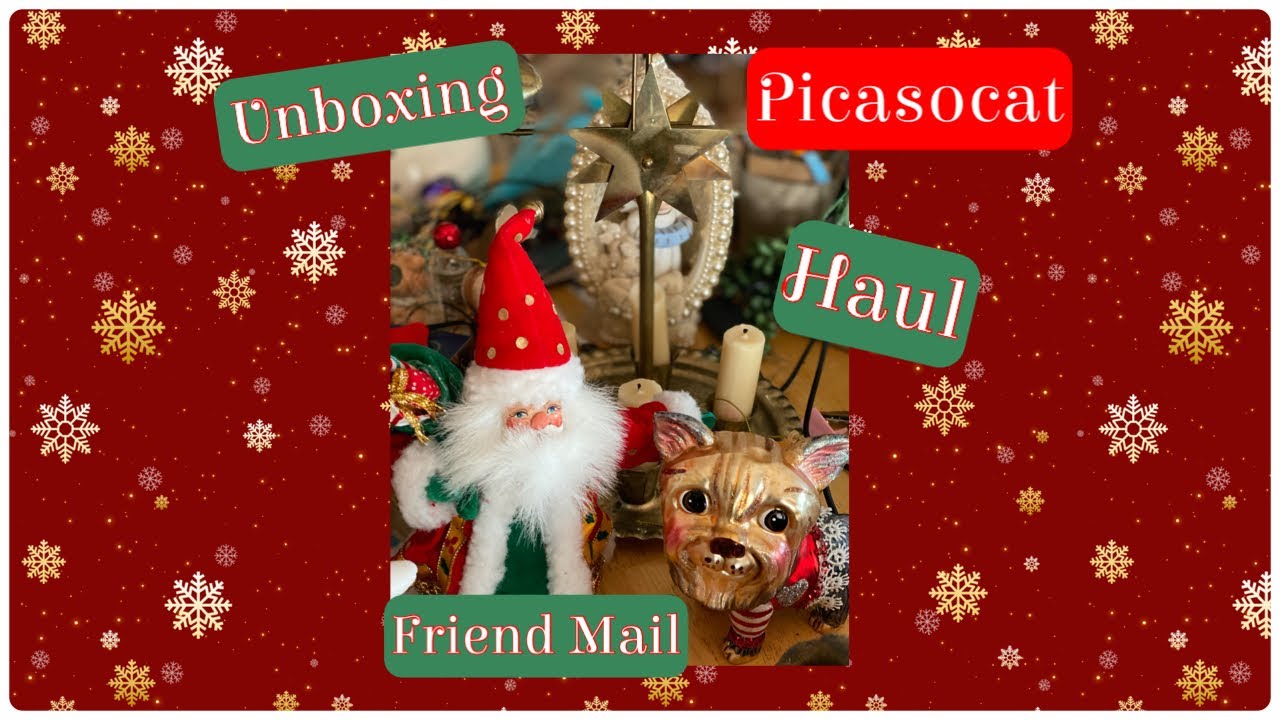 Unboxing, Friend Mail and Haul - YouTube