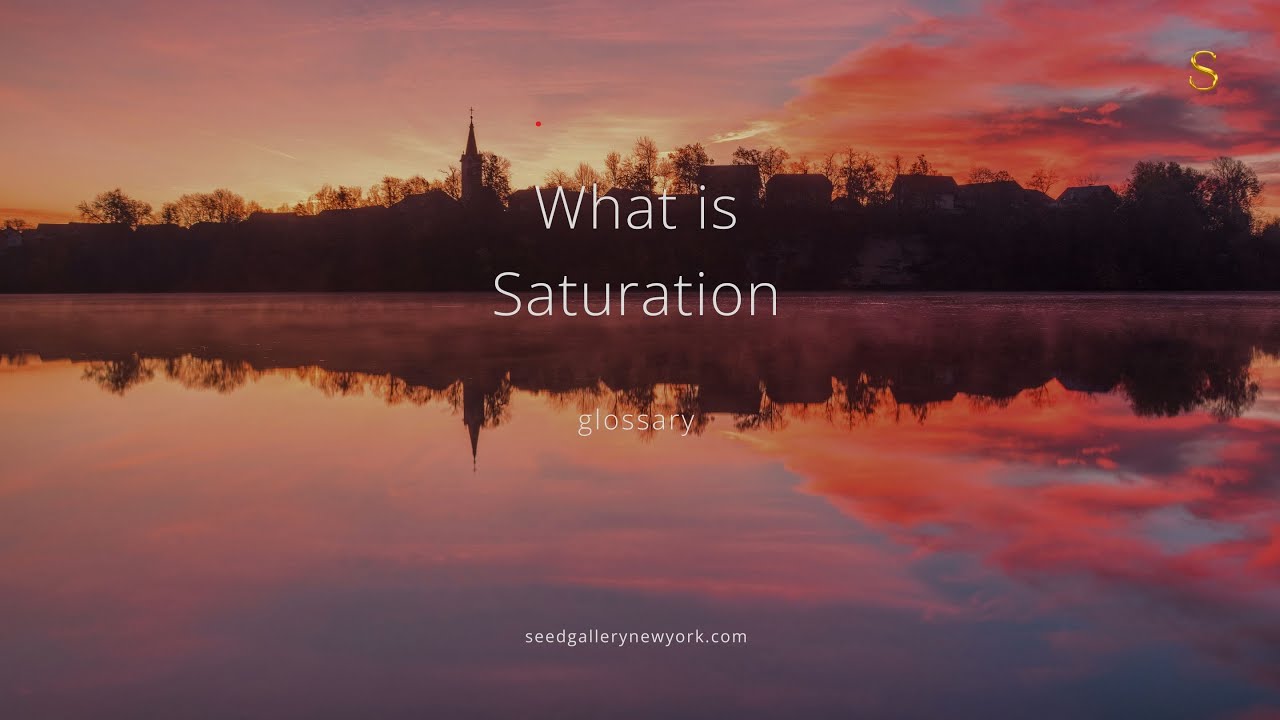 Saturation Explained: Unlocking the Intensity of Color | Seed Gallery #art #colortheory #colors ...