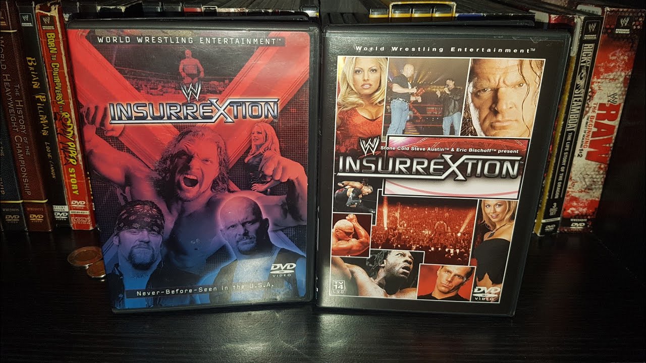 WWE Insurrextion DVD Collection - UK PPV - YouTube