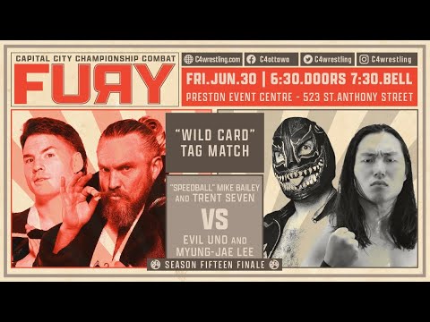 FULL MATCH: Myung Jae Lee & Evil Uno vs Speedball Mike Bailey & Trent ...