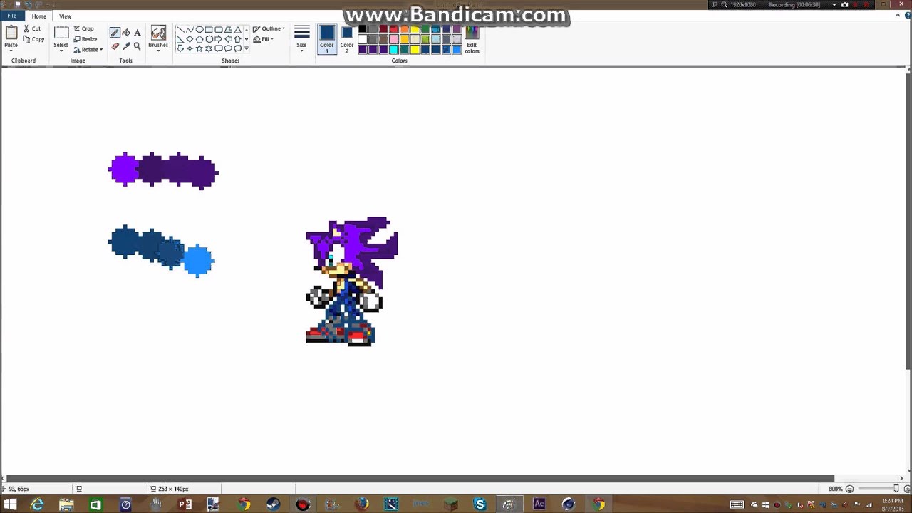 How To Make a Sonic FC (Fan Character) Sprite *OLD* - YouTube