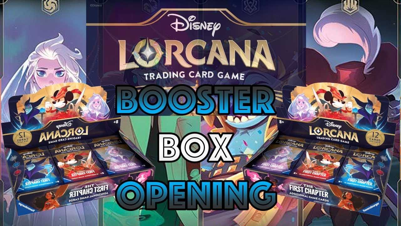 Disney Lorcana: Booster Box Opening| Pull Rates Reveled| Can It Beat ...