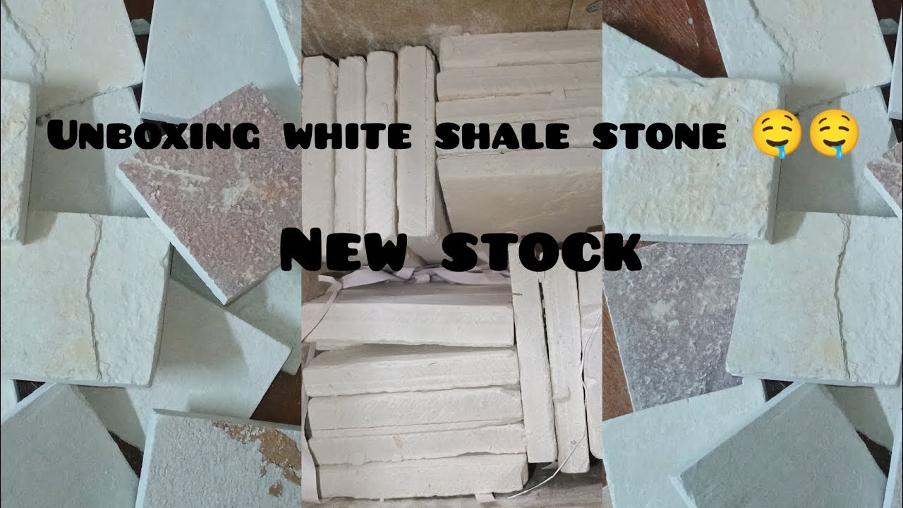 4 mystry box arrived unboxing slateitems (( white shale stone))🤤🤤 - YouTube