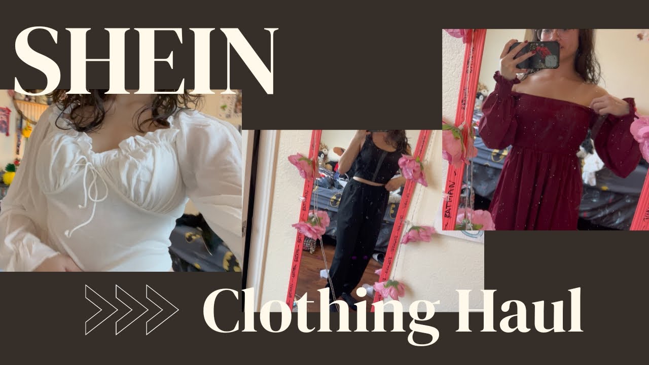 Shein Clothing Haul - YouTube