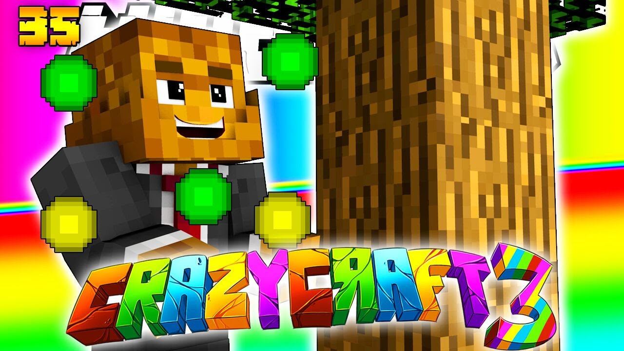 Minecraft CRAZY CRAFT 3.0 - EXPERIENCE TREE #35 | JeromeASF - YouTube