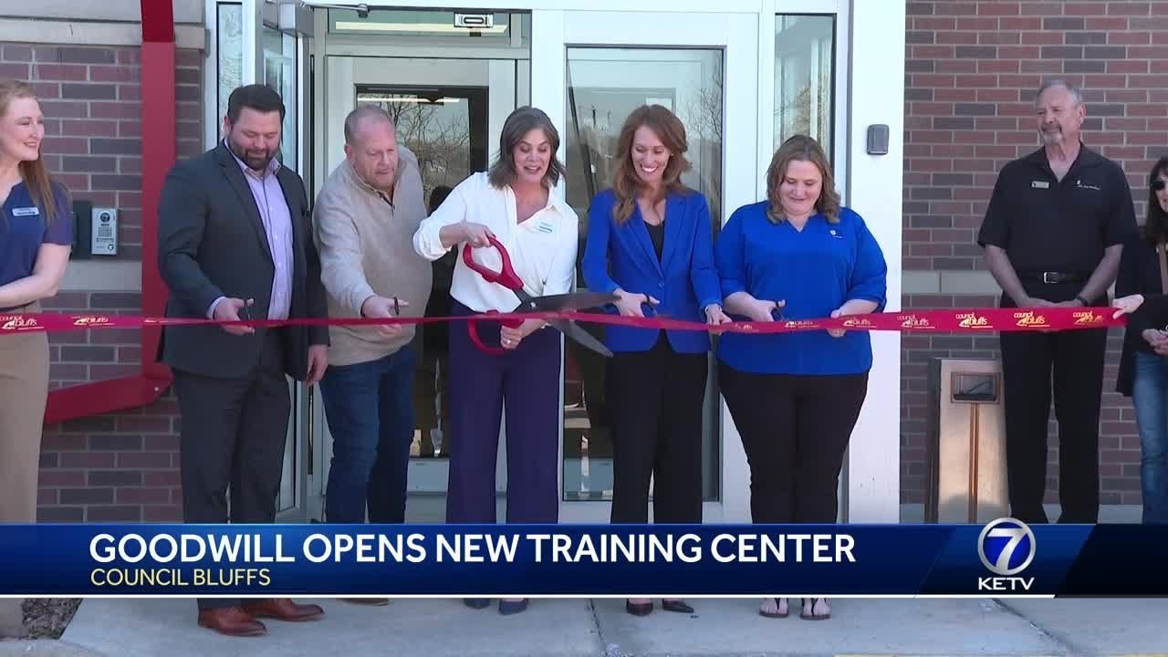 Goodwill opens new training center in Council Bluffs - YouTube