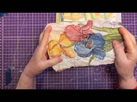 My version of the Momigami process - YouTube