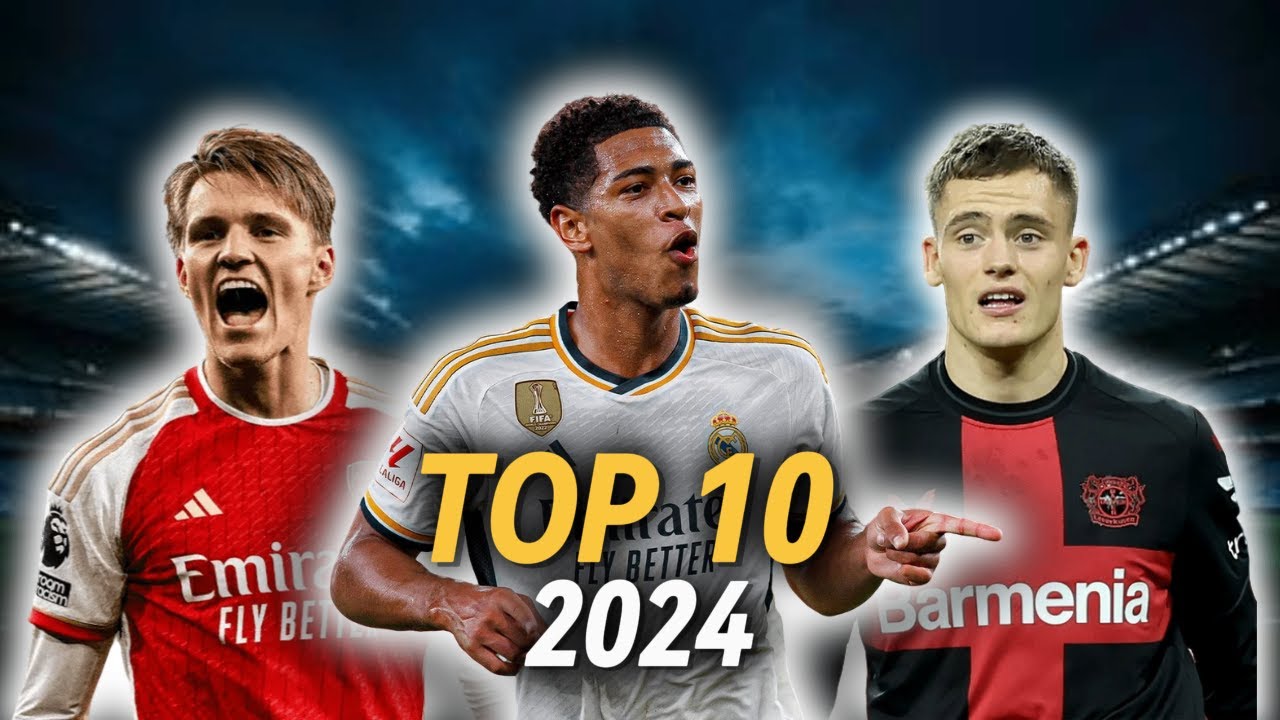 Top 10 Best Attacking Midfielders 2024 #football - YouTube