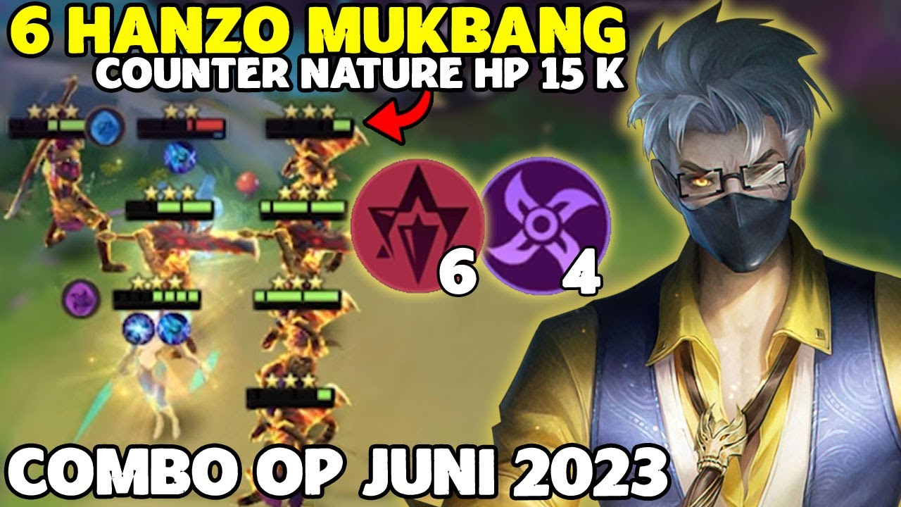 HYPER HANZO TITAN 6 KAGEBUNSHIN MUKBANG COMBO MYSTIC BEREAU ASSASIN ...