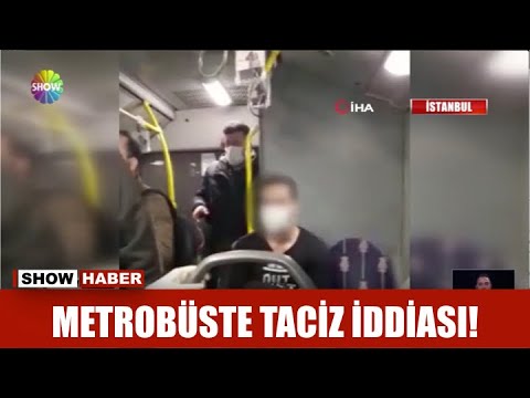 Metrobüste taciz iddiası!