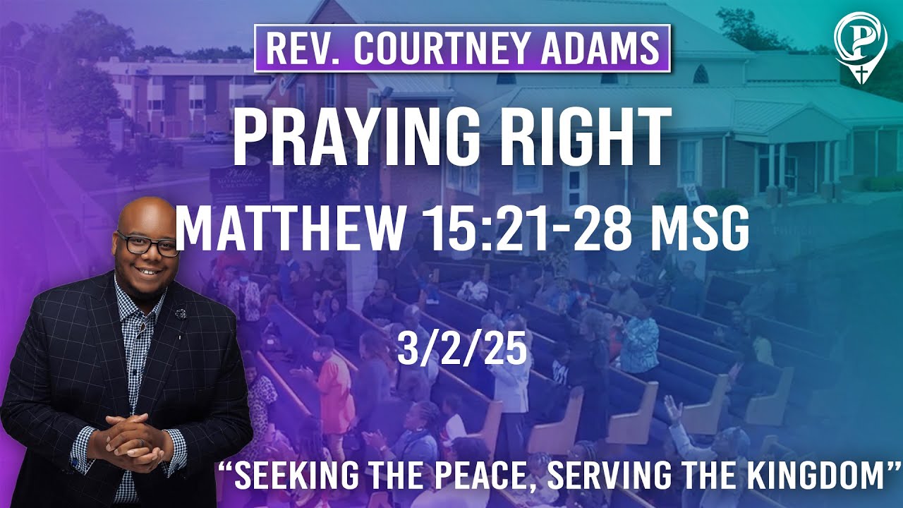 Sunday Morning Worship - Praying Right - YouTube