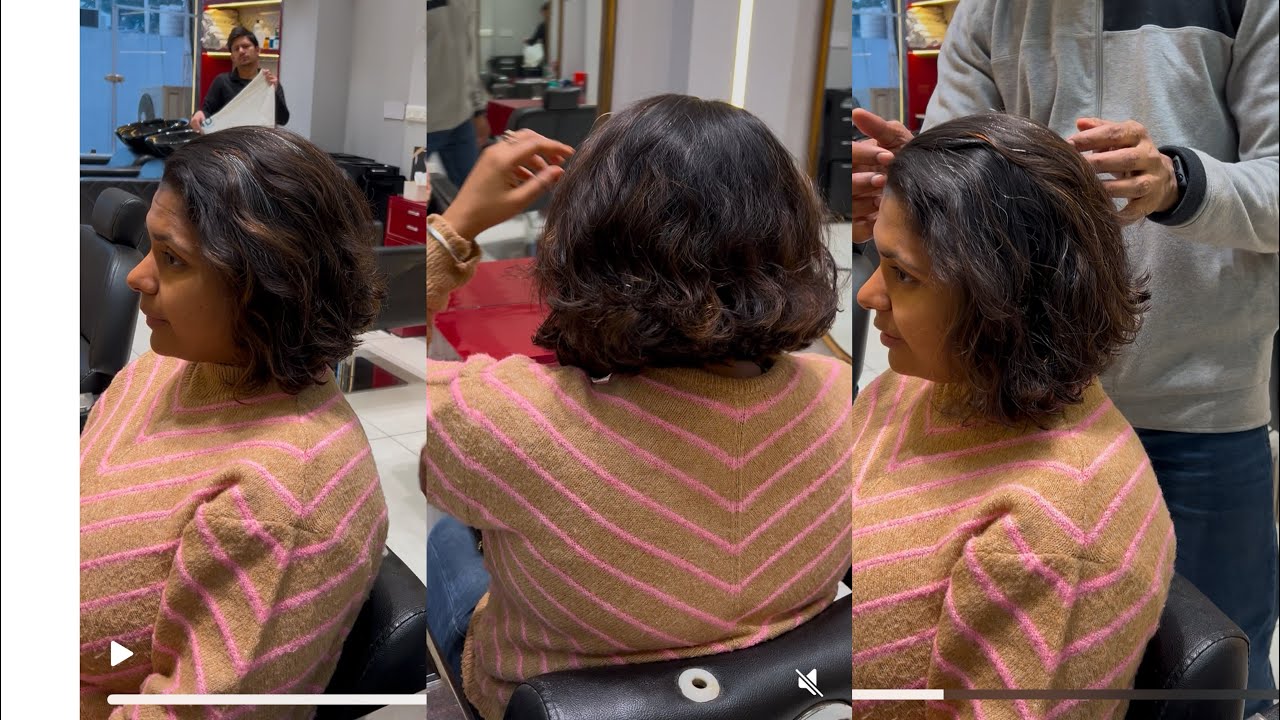 How to Bob hair cut // blunt cut tutorial // BLUNT CUT STEP BY STEPS # ...