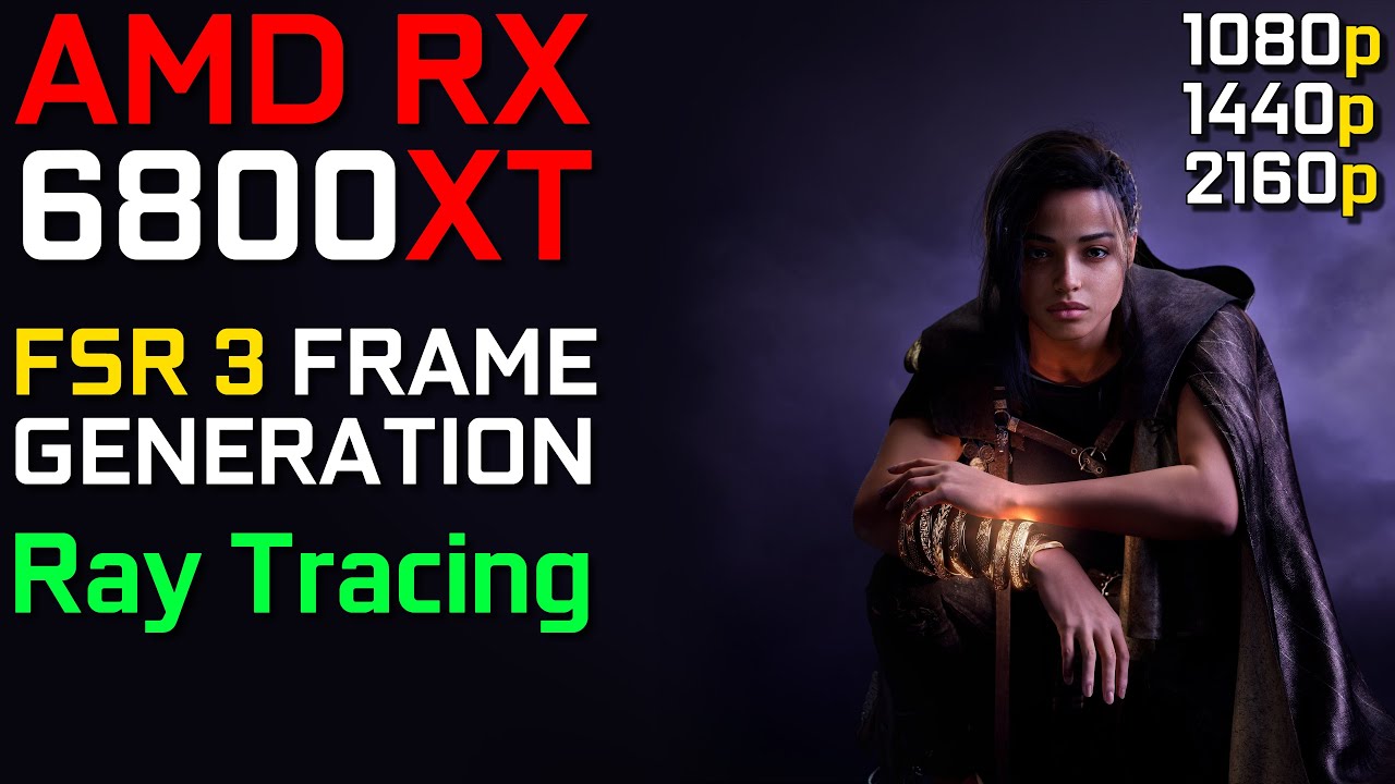 Forspoken | RX 6800 XT | AMD FSR 3 + Frame Generation | 1080p - 1440p ...