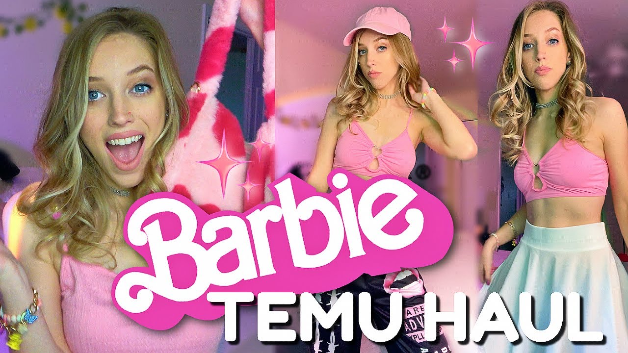 BARBIE EVERYTHING! Temu Try-on Haul 💓 - YouTube