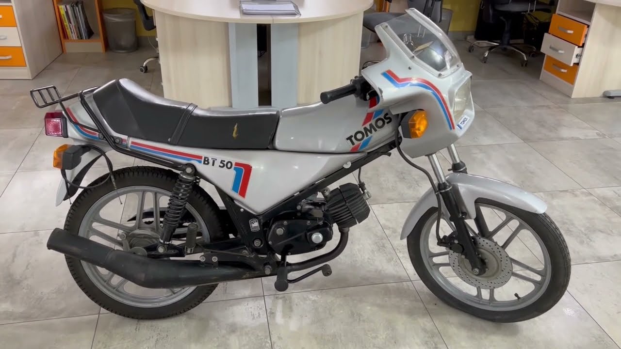 TOMOS BT 50 iz 1986 - Spremanje za Tomosijadu - YouTube
