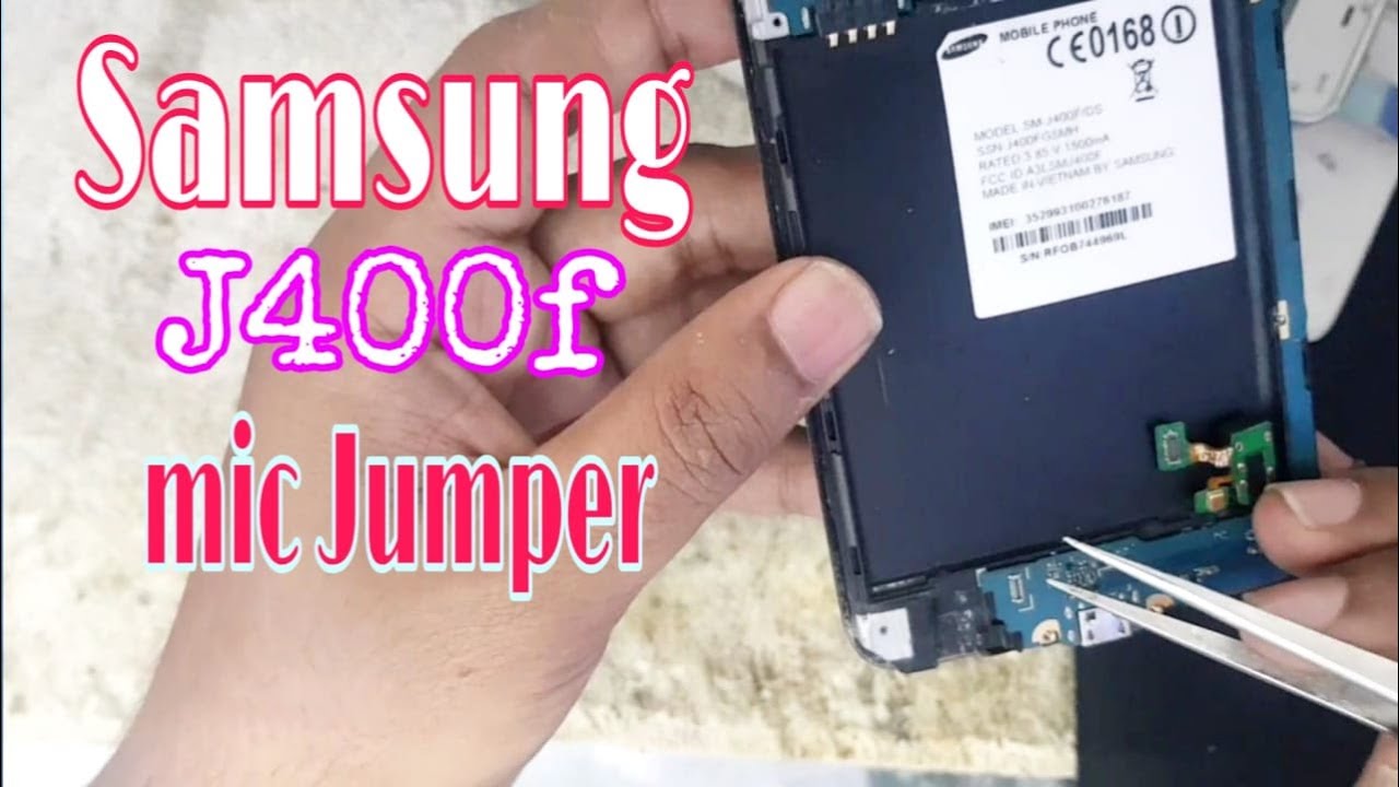 SAMSUNG j400f microphone solution | SM-J4 mic Jumper 100% solution ...