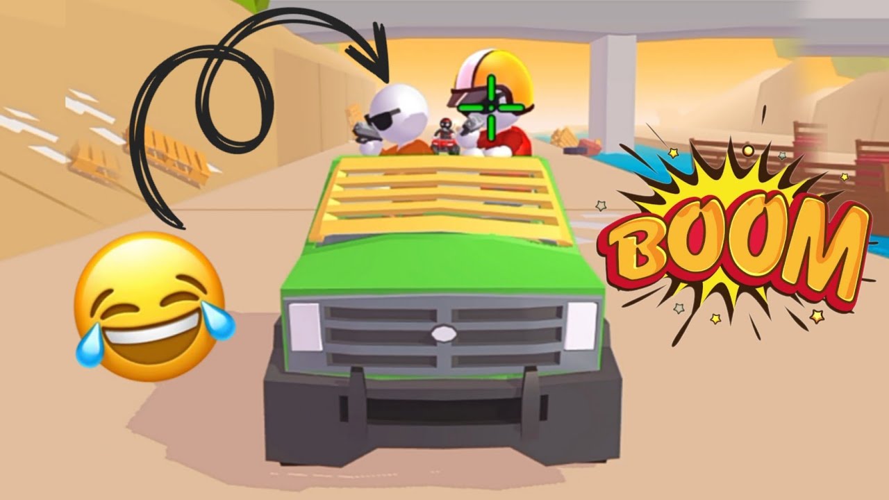 Rage Road Gameplay (Android, iOS) | Rage Road Car Shooting Game Part(12 ...