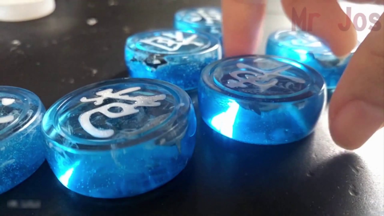 How to make unique chess set with epoxy resin - YouTube
