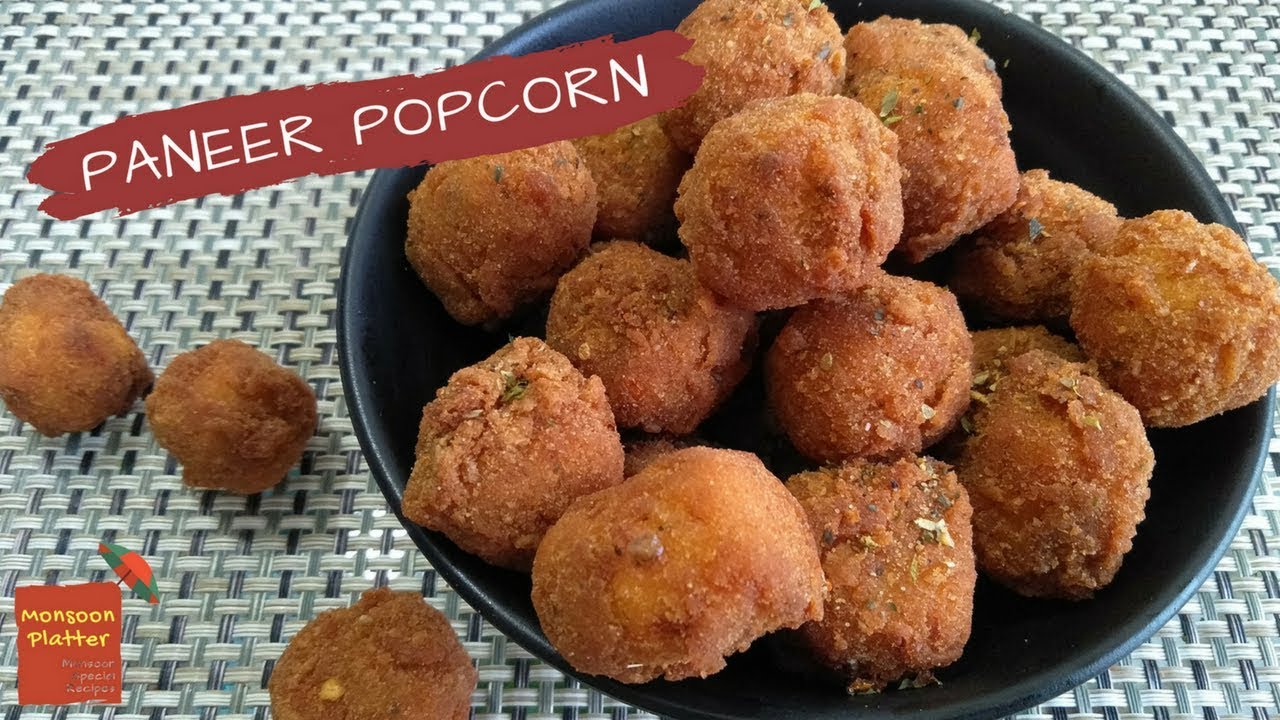 Paneer Popcorn | Popcorn with a Twist | Crispy Paneer Popcorn Recipe ...