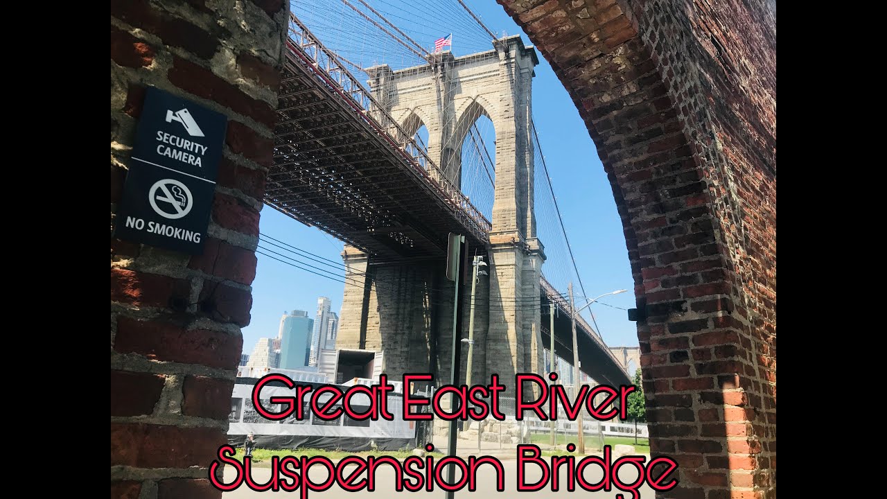 Most Crowded Bridge on a Christmas Day!!! Walk tour from Brooklyn to ...