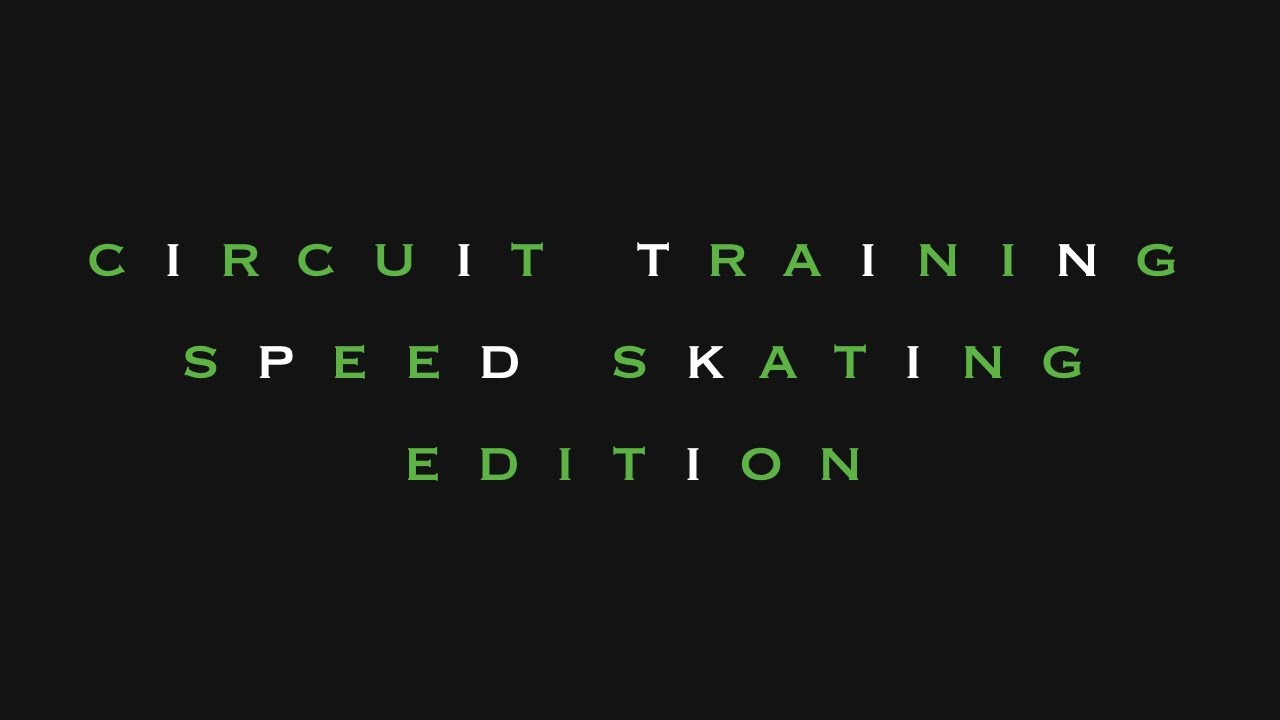 8 Minute Circuit Training - Speed Skating - YouTube