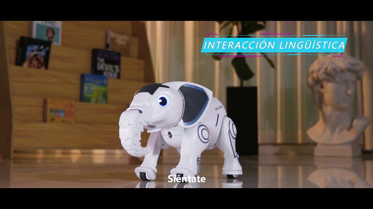 ROBOT DE CONTROL REMOTO RADIOSHACK INTELLIGENT ELEPHANT - YouTube