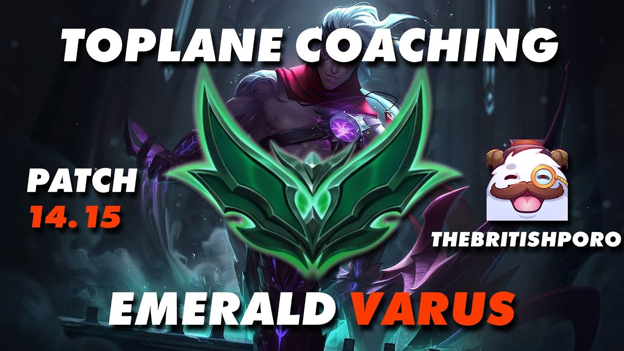 Toplane Coaching 1/4 | Varus Mechanics and Laning Positioning | Varus ...