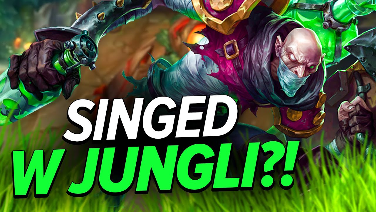 SINGED W JUNGLI DZIAŁA?! 😮 - YouTube