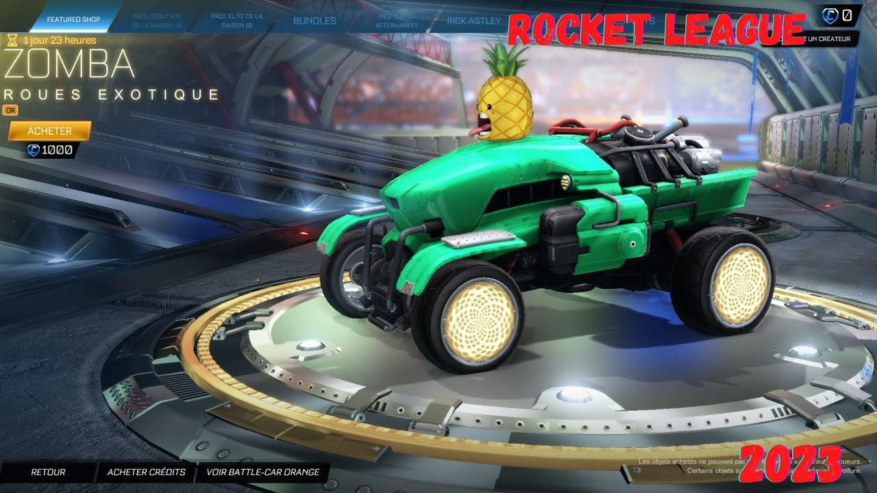 *NEW* ZOMBA AUTO BOUTIQUE 2 AVRIL 2023 ROCKET LEAGUE ITEM SHOP BOUTIQUE ...